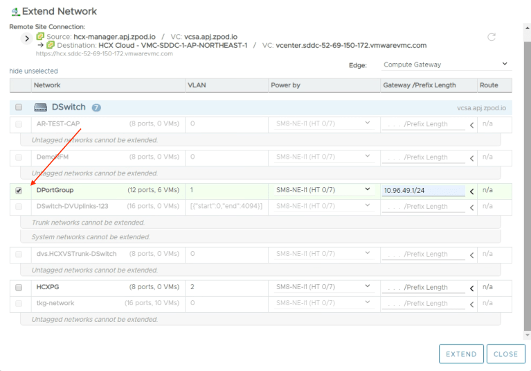 How to force unextend the network extension in HCX – We're virtually ...
